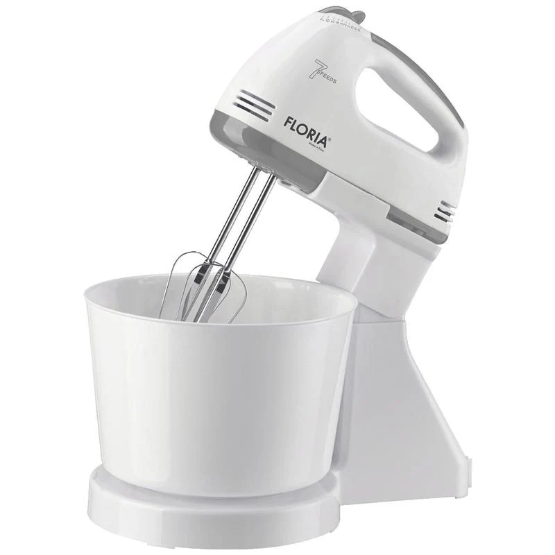 Floria ZLN7577 — mikser sa posudom 2 L, 7 brzina, 150 W, beli
