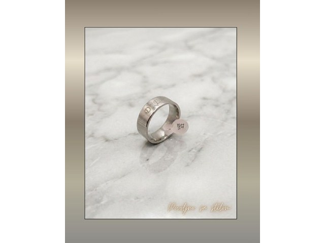 9.6.15.21. Muški prsten srebrni elegantan 21.5 mm