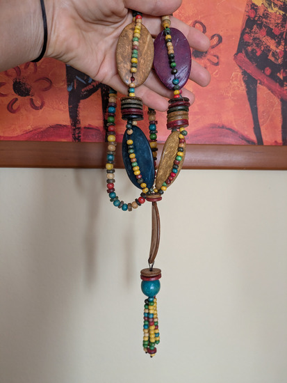 Vintage boho ogrlica