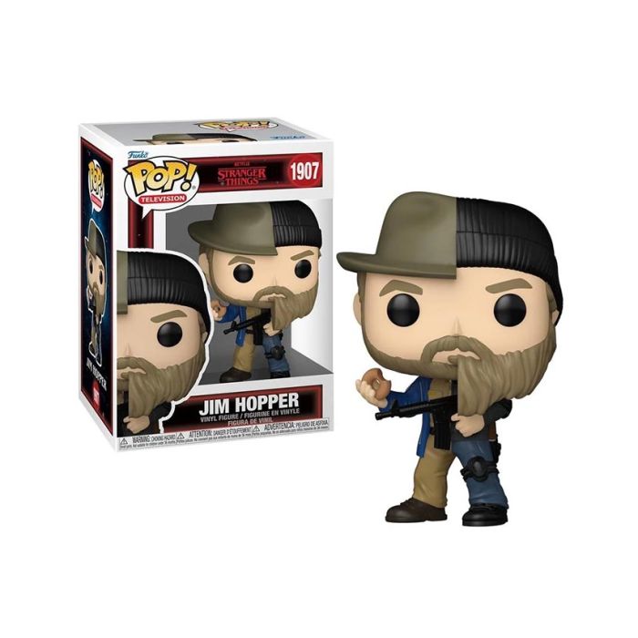 Figura Funko POP! TV: Stranger Things - Jim Hopper (Split)