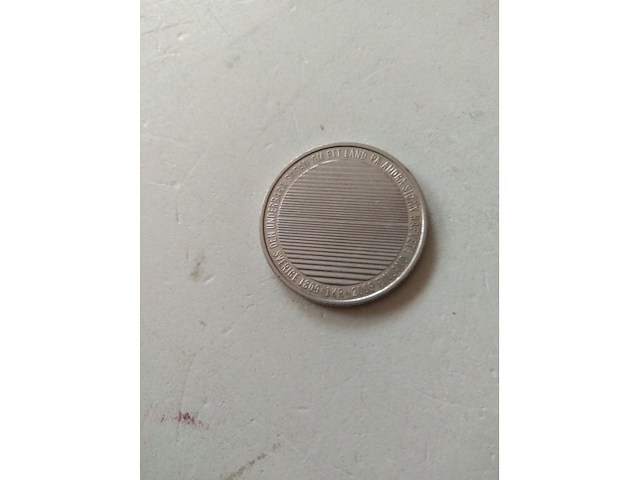 1 kruna Švedska,2009.   200th Anniversary - Separation