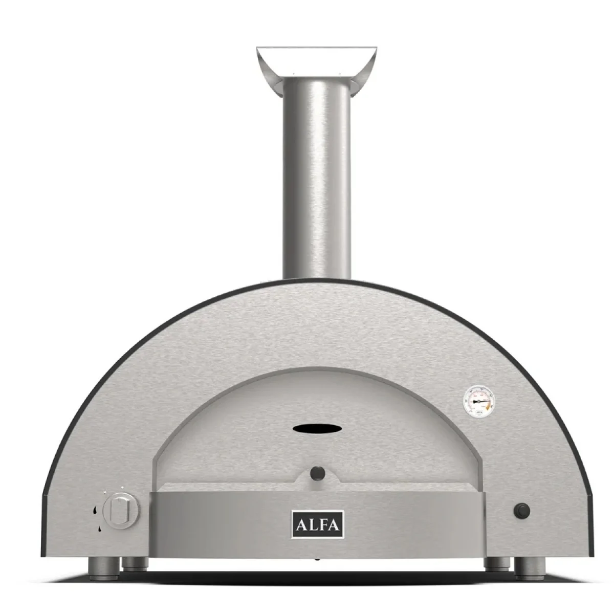 Peć za pizzu Alfa Forni CLASSICO 4 FXCL-4P-GGRA Hibrid - drvo i gas