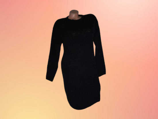 ❤️NOVO-AMISU❤️NEW YORKER-CRNA KNIT HALJINA
