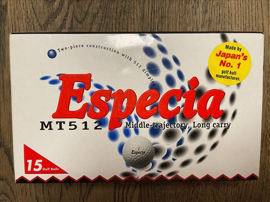 Golf loptice Especia MT512–15 kom–NOVO,uvoz CH