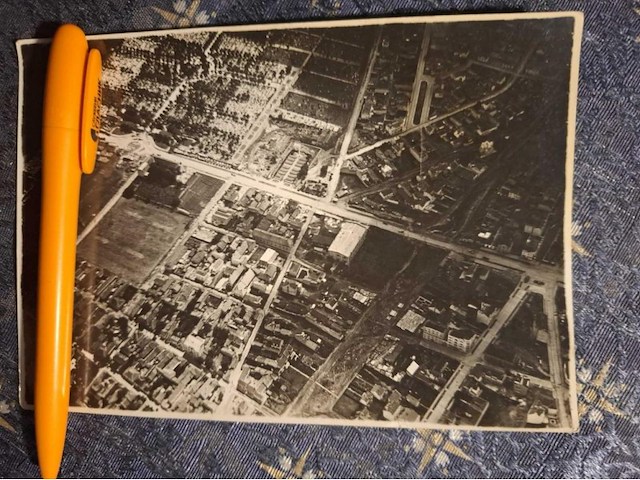 Avionski snimak, Beograd, 1930.