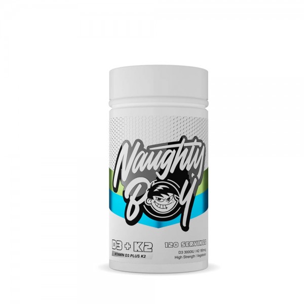 Naughty Boy D3+K2 120 tablets