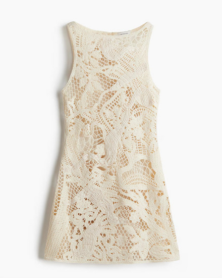 H&M Edition crochet haljina