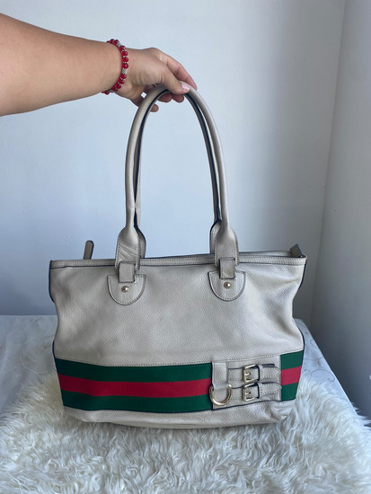 Gucci Heritage Web Tote torba