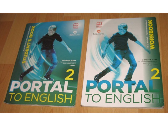 6. PORTAL TO ENGLISH 2 UDZBENIK + RADNA SVESKA