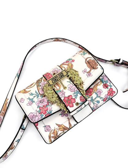 Versace Couture Floral Baroque Crossbody Bag