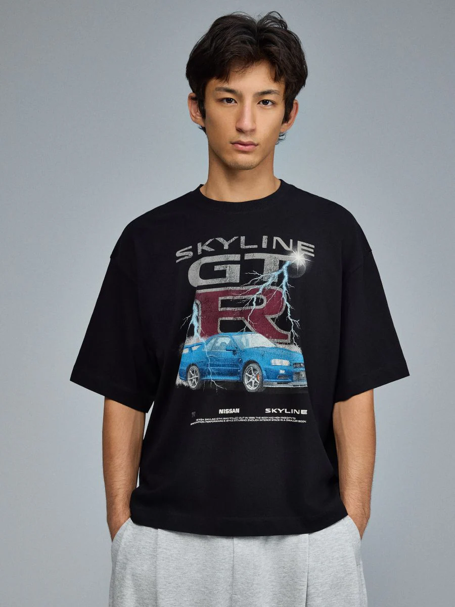 Majica sa printom Nissan Skyline