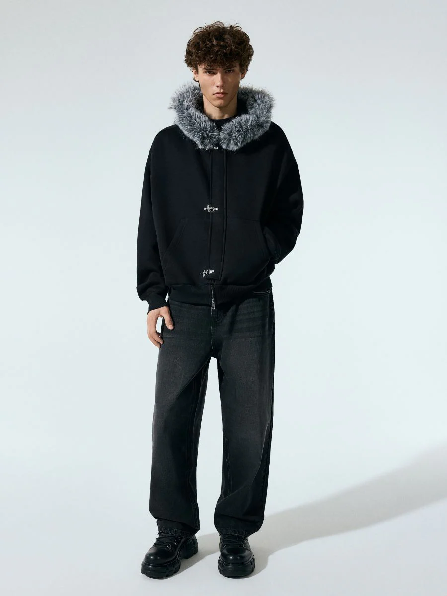 Baggy fit farmerke