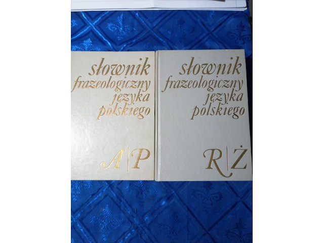SLOWNIK FRAZEOLOGICZNY JEZYKA POLSKIEGO