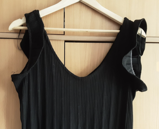 RESERVED Haljina, Crna, Midi, XL