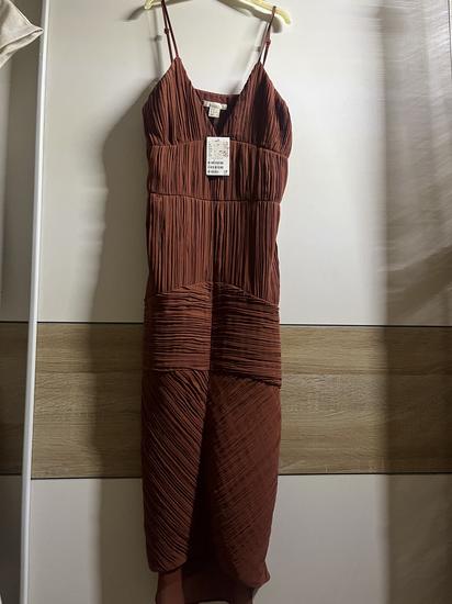 H&M nova terakota haljina