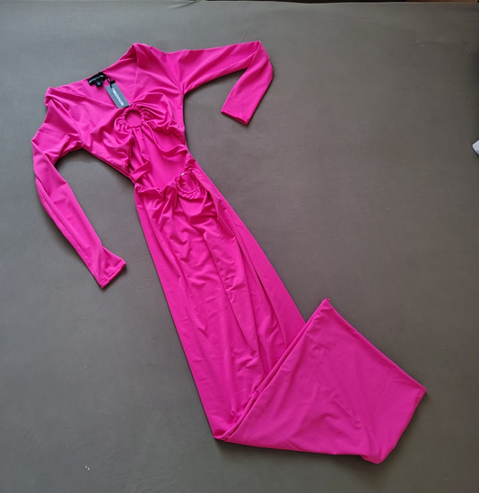 Maxi pink haljina
