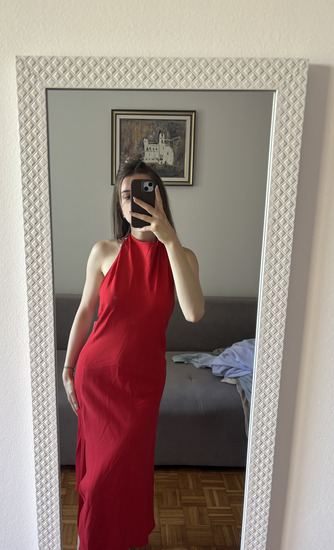 Zara haljina XS 100% viskoza