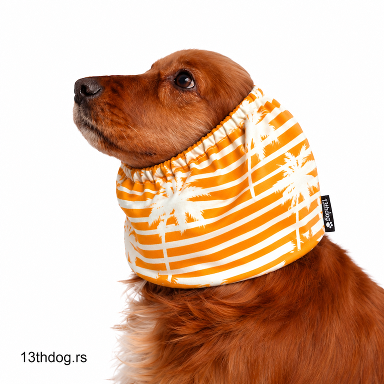 Snood, Pamučna Zaštita za Uši za Pse - SunKissed