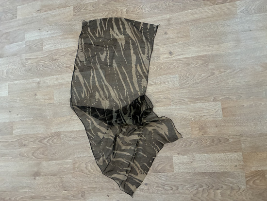 Cista svila 100% providna animal esarpa 105x37
