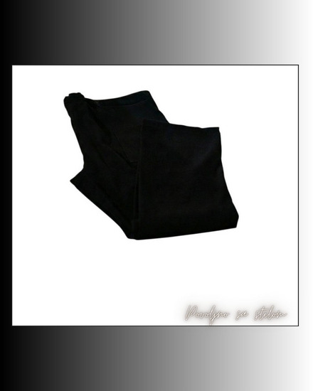 5.4.2. Crne ženske pantalone 7/8 L