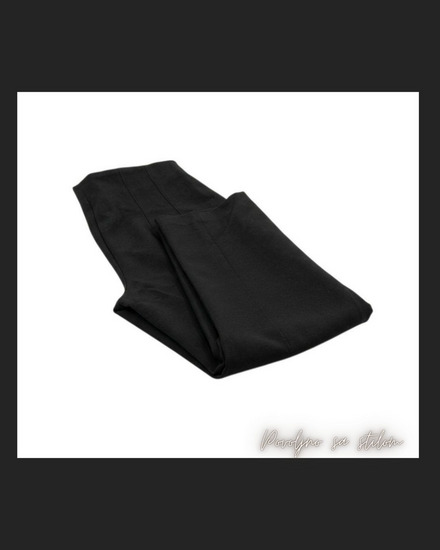 5.4.2. Crne pantalone visokog struka L Karol
