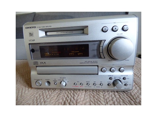 ONKYO FR-V77 - CD / Mini Disk / Tuner Amplifier