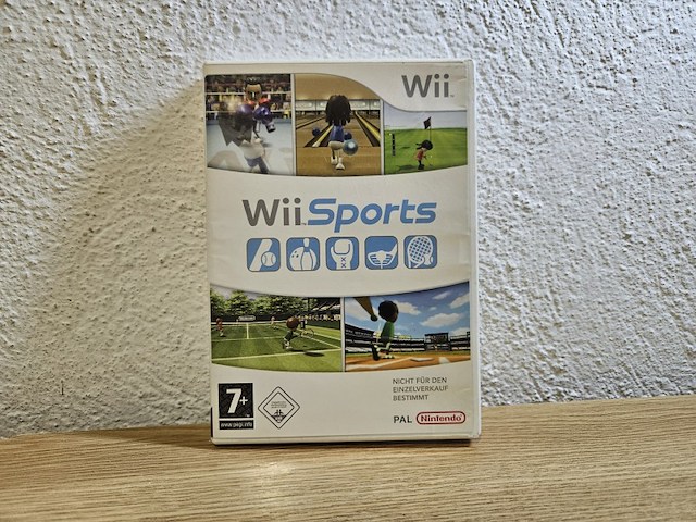 Original igrica igra za Nintendo Wii Sports CD DVD PAL