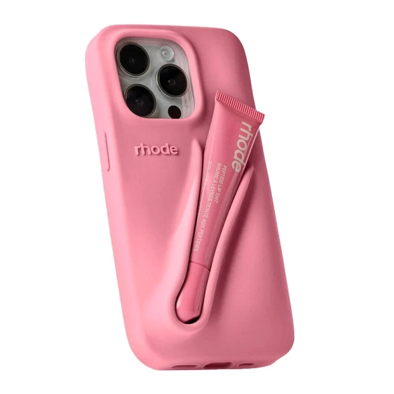 Maska Rhode LIP CASE + LIP TINT za iPhone 13 Pro/ 14 Pro/ 15 Pro ribbon