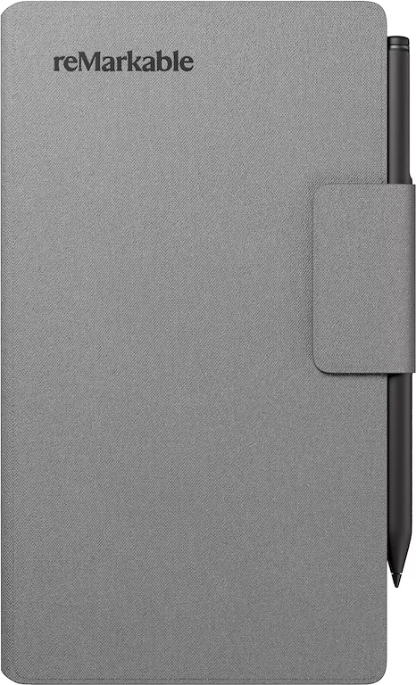 REMARKABLE - PAPER PRO MOVE - POLYMER WEAVE BOOK FOLIO FOR YOUR 7.3'' PAPER TABLET - GRAY