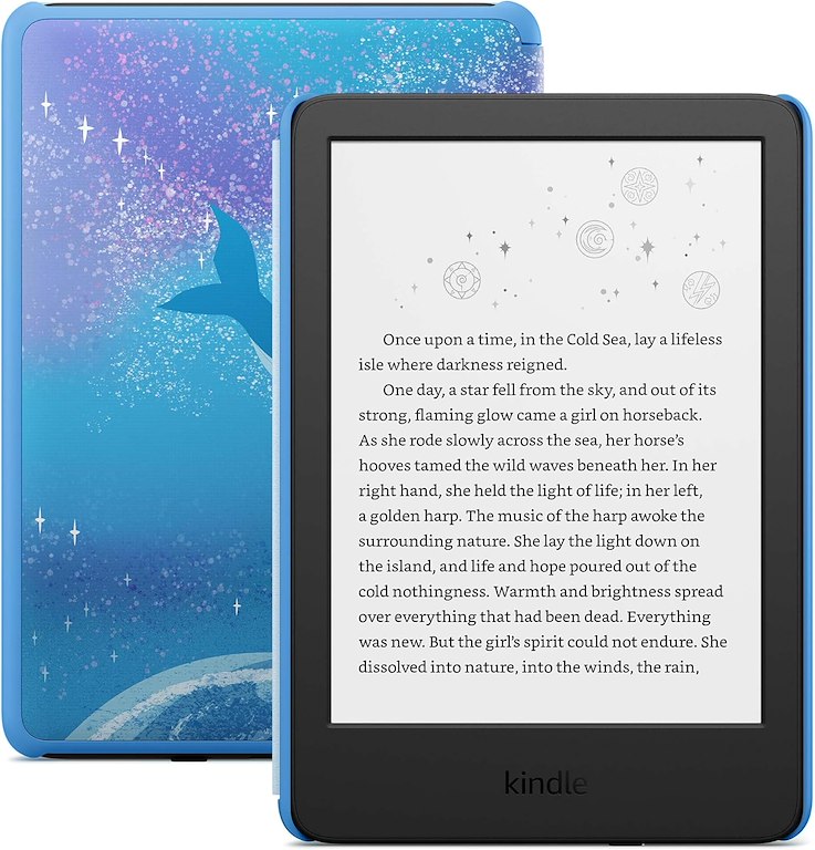 NEW AMAZON KINDLE KIDS 16GB SPACE WHALE