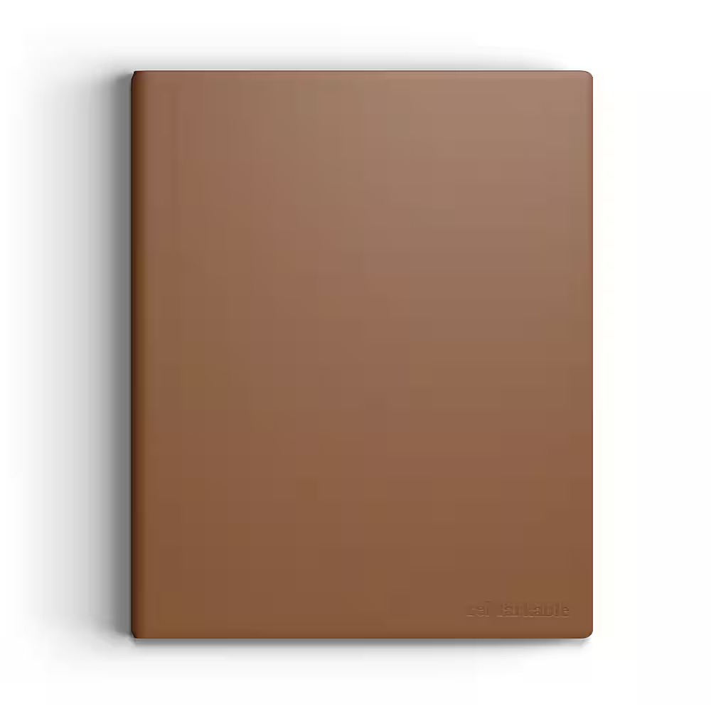 REMARKABLE - 2 - PREMIUM LEATHER BOOK FOLIO FOR YOUR PAPER TABLET - BROWN