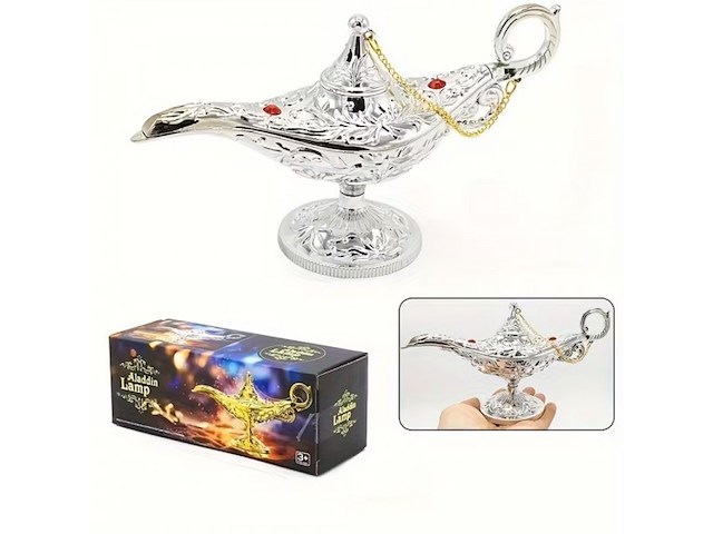 Aladdin Magic lamp, čarobna lampa, ukras 20 cm