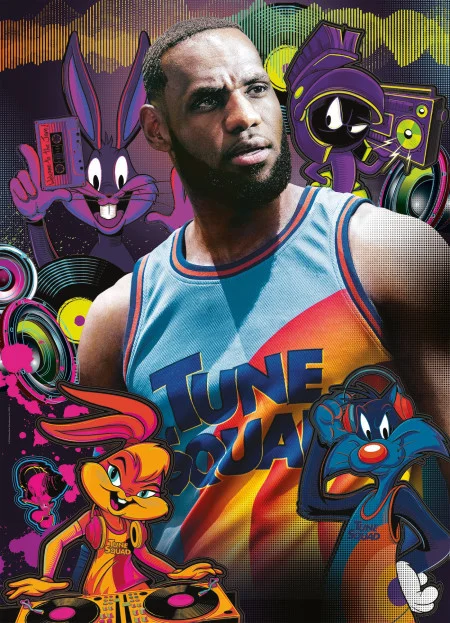 Clementoni puzzle 1000 hqc space jam 2 - 2 ( CL39626 )