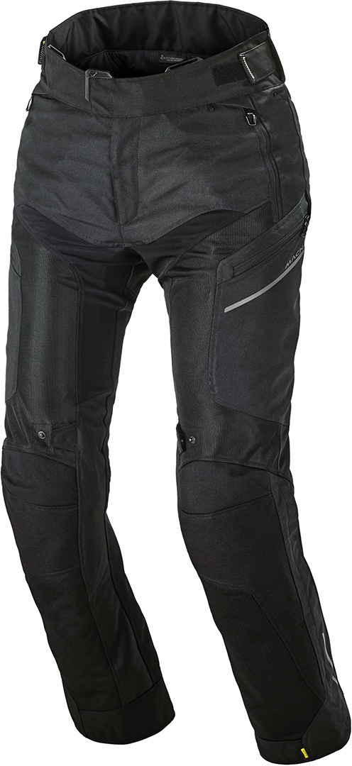MACNA BORA ŽENSKE CRNE MOTO PANTALONE