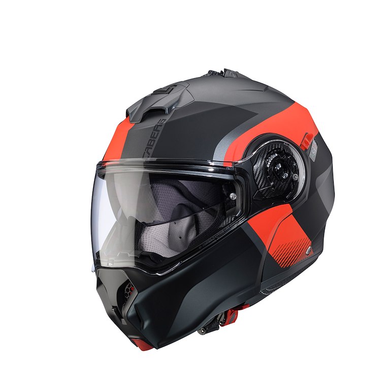 CABERG DUKE EVO INDY MAT SIVA/FLUO CRVENA/CRNA