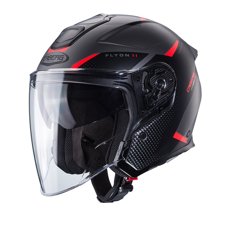 CABERG FLYON II BOSS MAT SIVA/CRVENA/CRNA