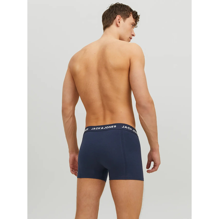 J&J Muške Bokserice JACANTHONY TRUNKS 3 PACK BL