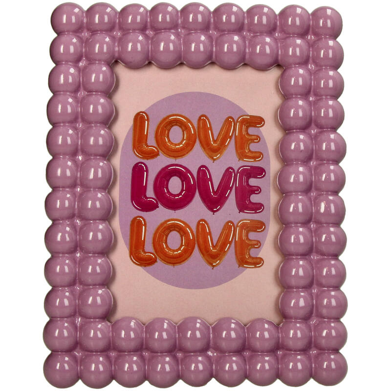 RAM ZA SLIKE – Photo Frame Polyresin Lilac 13x18cm