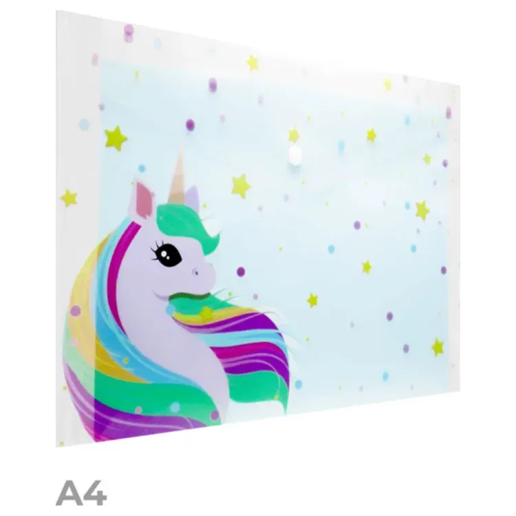 OPTIMUM A4 Dugme Unicorn OP23171 Fascikla