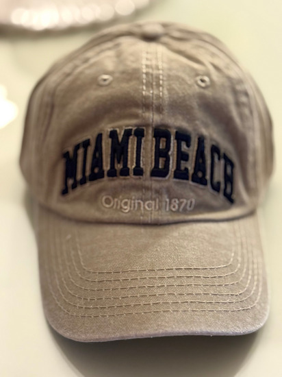 ROBIN RUTH Miami Beach Beige Cap - NOVO