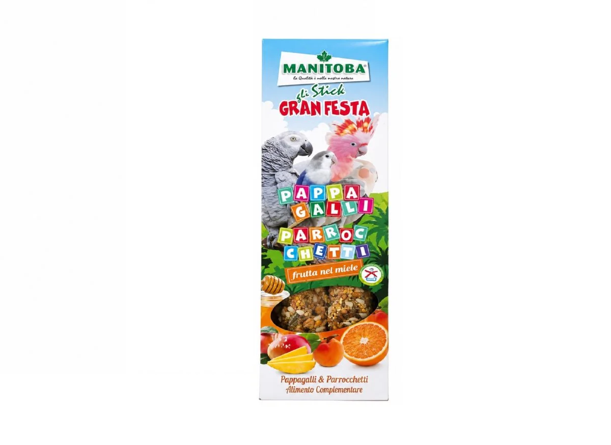 Manitoba Fruits in honey poslastice za papagaje