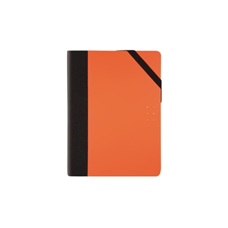 PAPERBOOK POCKET SIZE, 80G POINTED PAPER, FLUO ORANGE