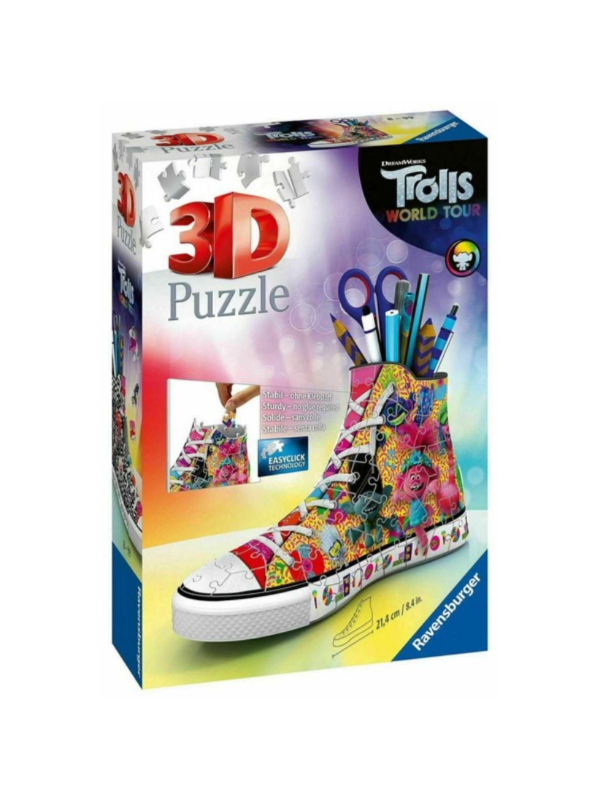 RA11231 Ravensburger 3D puzzle (slagalice) – Patika za olovke Trolls 4005556112319