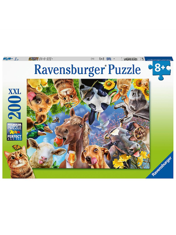 Ravensburger Puzzle (Slagalice) – Smešan Životinjski Selfi