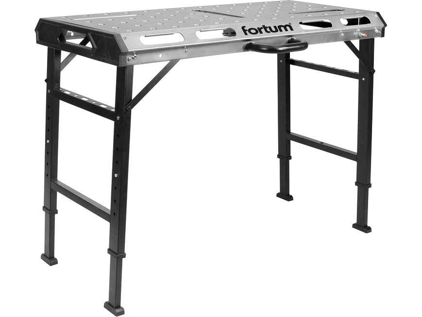 Fortum Prenosivi sto za zavarivanje, 107x53 cm, visina 70–93 cm
