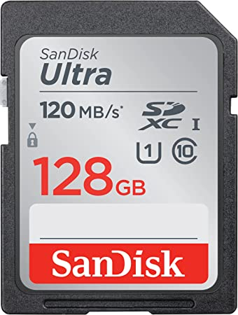 SanDisk SDXC 128GB Ultra 120MB/s Class 10 UHS-I