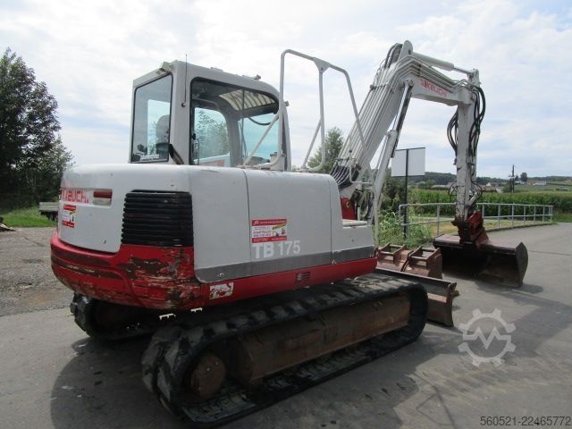 Mini bager
Takeuchi TB 175 mit Klima + Powertilt + hydr. Schnellw. + 3