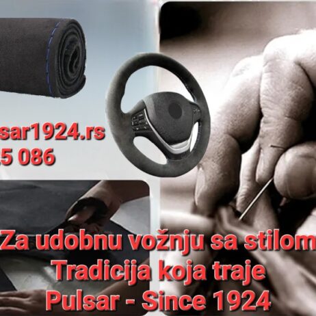 Obloga volana na ušivanje ALCANTARA – BMW/Audi/Mercedes