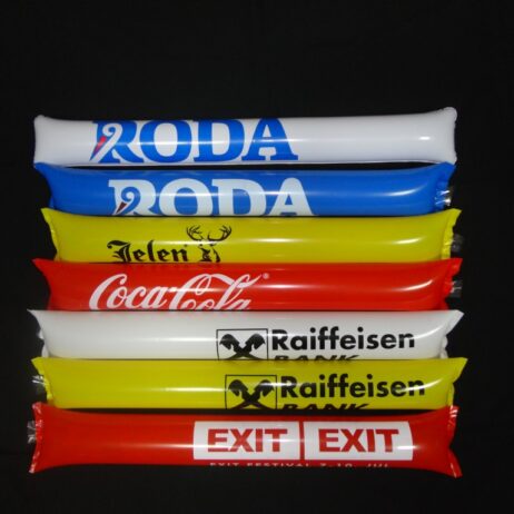 Navijačke udaraljke, palice za navijanje, klepersi,cheering sticks , bastoms stics, štampa