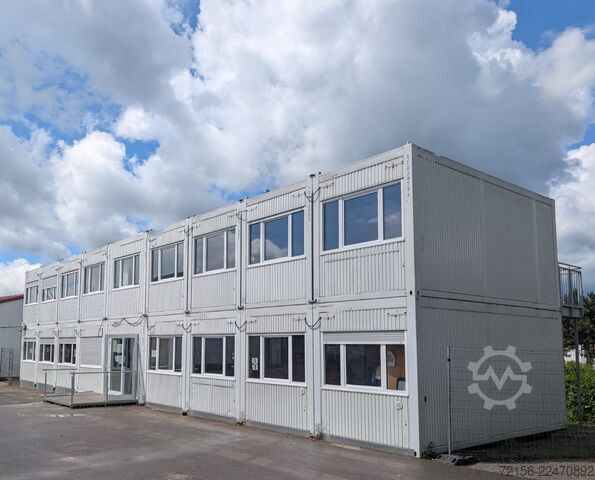 Kancelarijski kontejner, kontejner, školski kontejner
Container ALHO 4x60m² + Treppe Containeranlage Bürocontainer